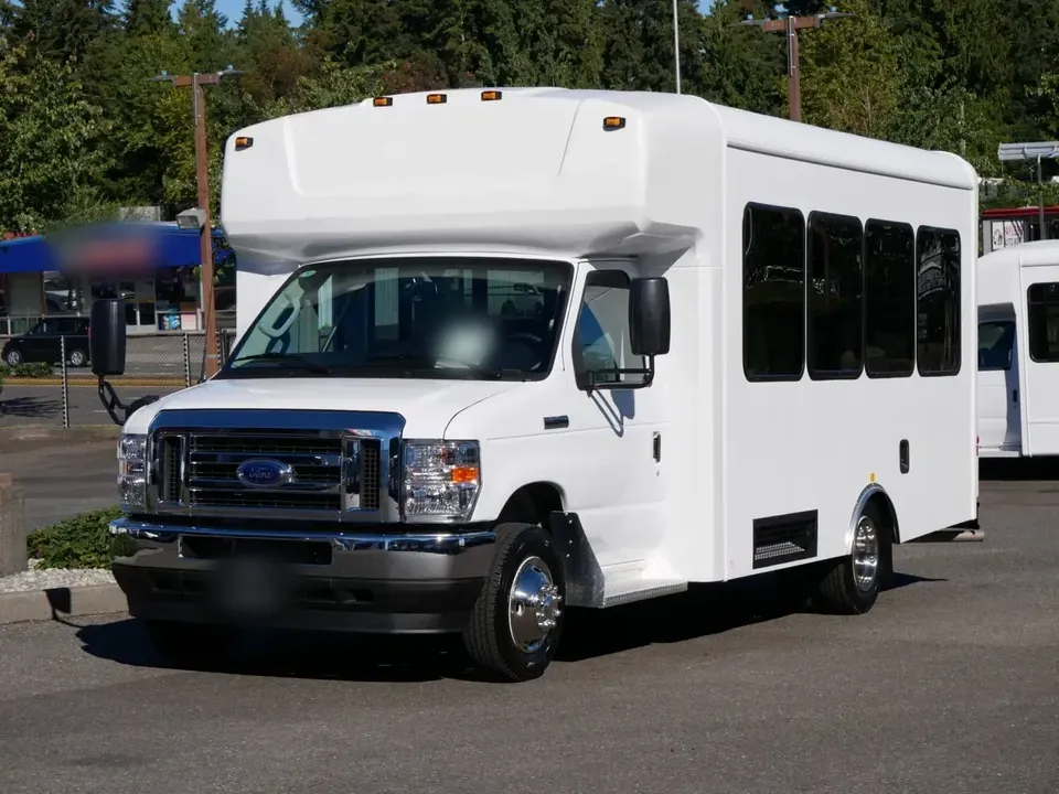 2025 Ford E350 HLE ADA Shuttle Bus | BusesForSale.com | BusesForSale